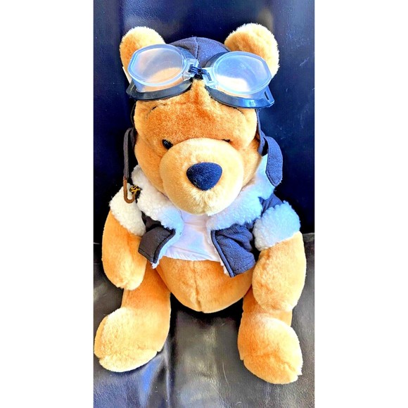 Disney | Toys | Disney Store Plush Pilot Pooh Stuffed Animal Winnie The ...